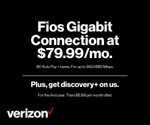 Verizon Fios Deals 2021 - $39.99 Fiber Optic Internet